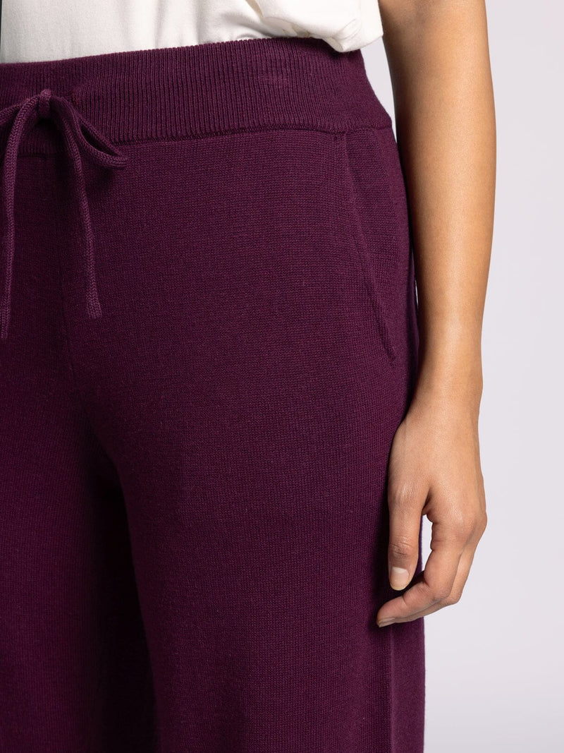 The Fatima Pants in Deep Cherrywood – Fathom & Co.