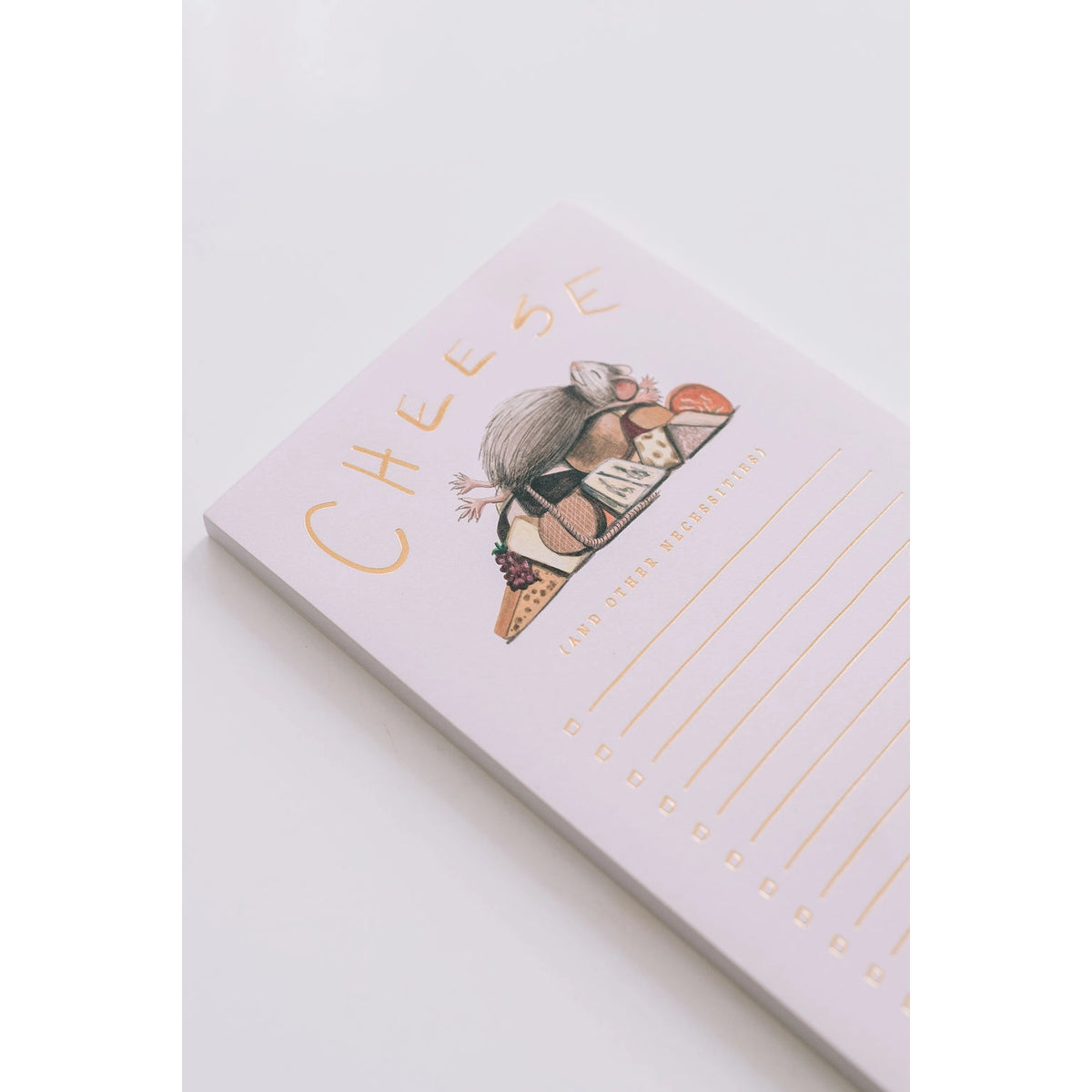 Cheese + Necessities Notepad – Fathom & Co.
